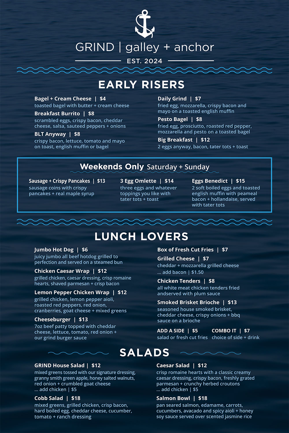 GRIND | kitchen + bar – Sarnia's Premiere Lounge Restaurant